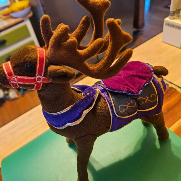 Applause | Holiday | Applause Reindeer Plush Stuffed Animal Stands ...